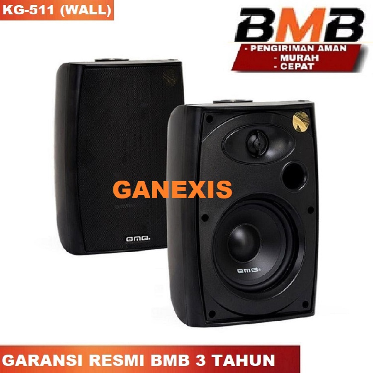 SPEAKER BMB KG-511 / KG 511 / KG511 5 INCH WALL SPEAKER ORIGINAL | Lazada Indonesia
