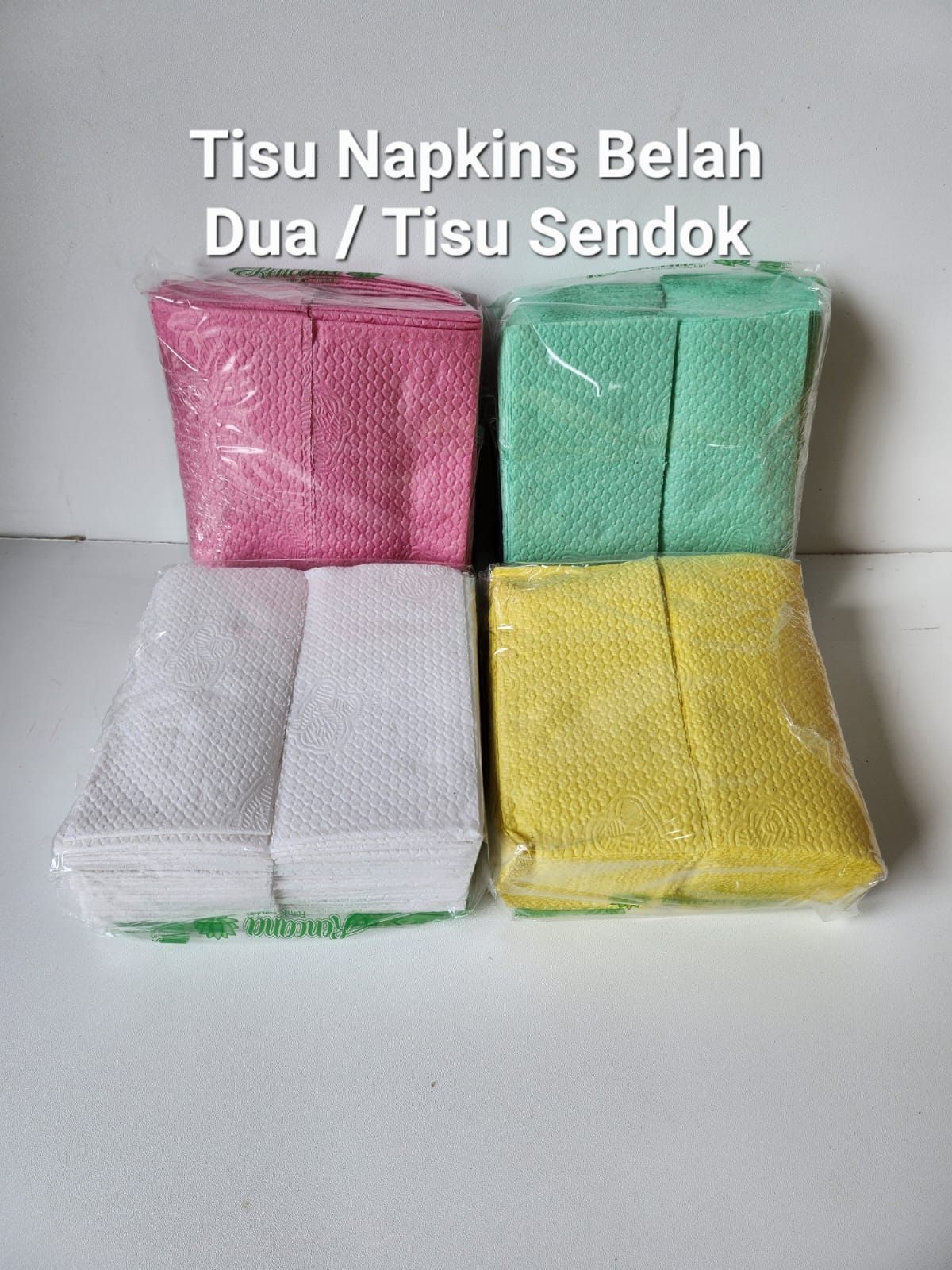 Tissue Meja Makan Napkins Belah Dua l Tisu Rumah Makan Padang l Tisu ...