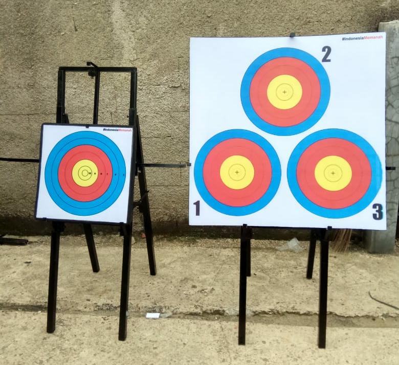 Dudukan Target Sasaran Panah Stand Kaki/Kaki Panahan Besi Kuat Elegant ...