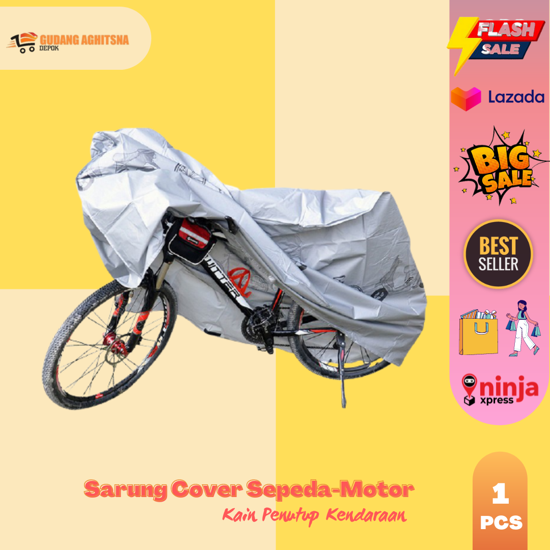 Cover Kain Penutup Sepeda - Motor - Penutup Sepeda Sarung Sepeda ...