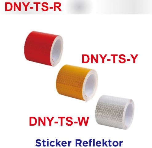 Sticker REFLECTIVE REFLEKTIF TAPE Untuk Kir Truk Mobil Box Anti Sobek ...