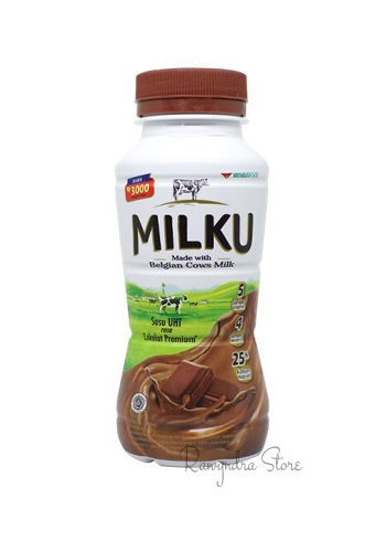 Susu Milku Botol 200 ml (Rasa Coklat / Strawberry ) | Lazada Indonesia