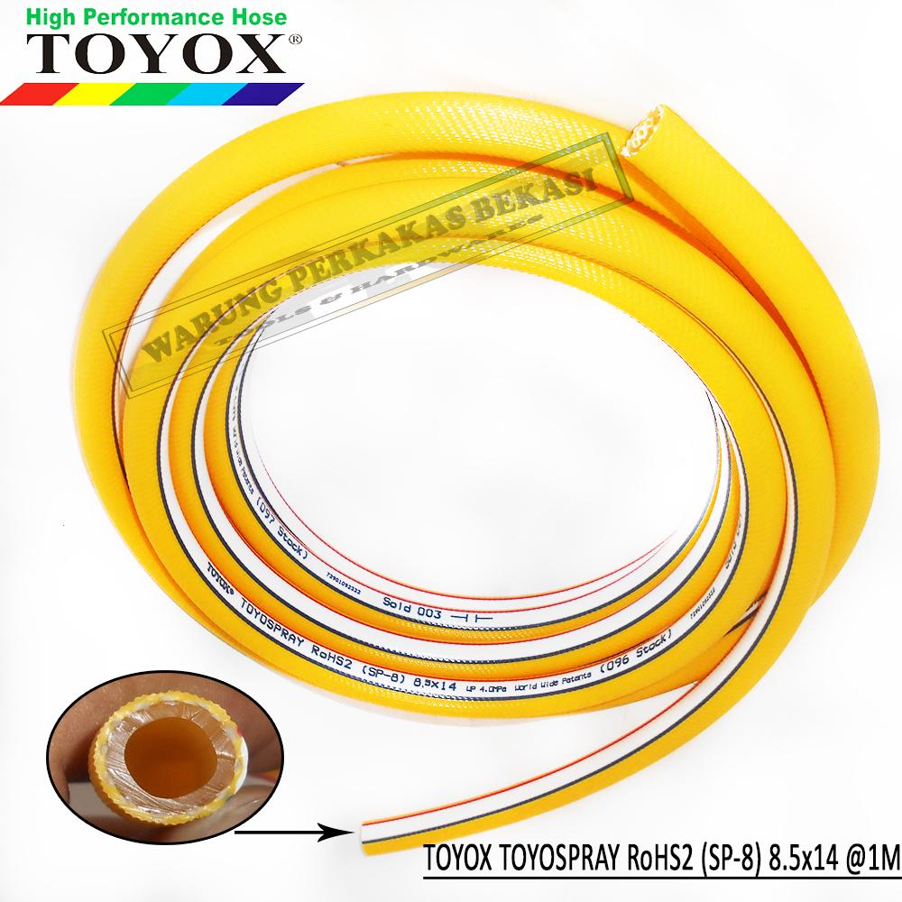 Toyox Selang Kompresor Angin Atau Sprayer Sanchin Air Meteran Ukuran 8 ...