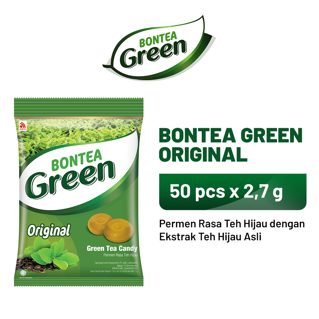 BONTEA Green Original 1 Bag (50 x 2.7 gr) | Lazada Indonesia