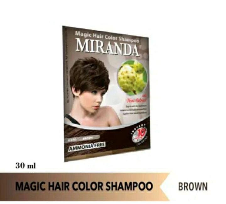 Miranda Hair Color Shampoo Original | Lazada Indonesia