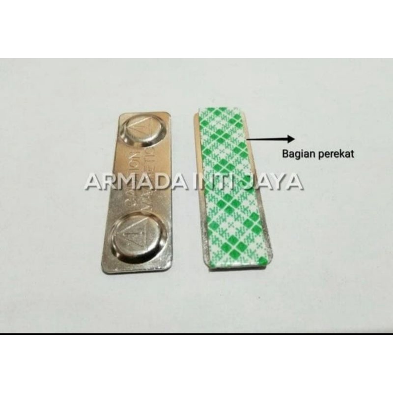 Magnet Nama | Magnet Id Card Besi | Name Tag Besi | Magnet Nama PDH ...