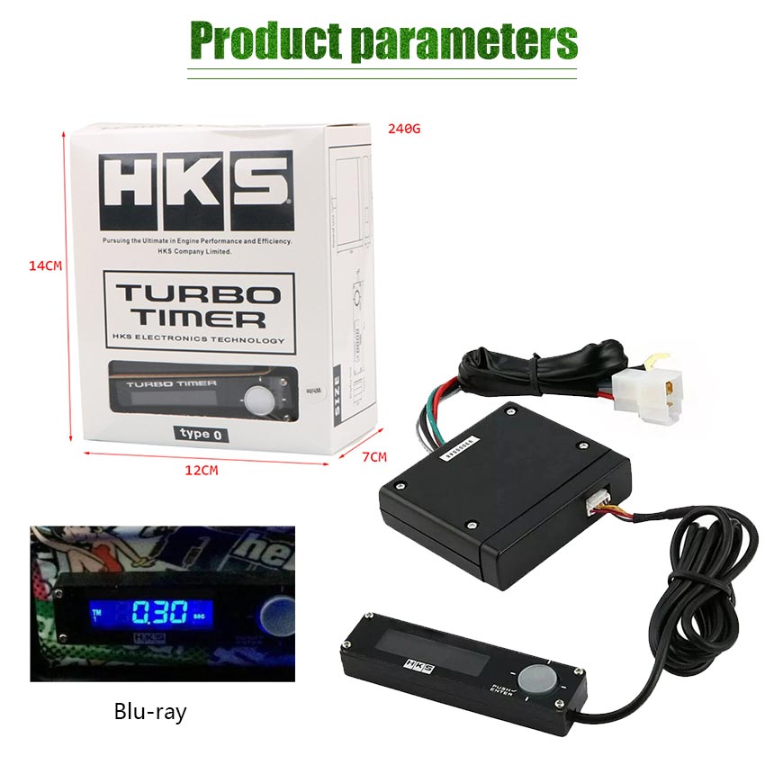Turbo Timer Mobil Merk HKS Type 0 Universal | Lazada Indonesia