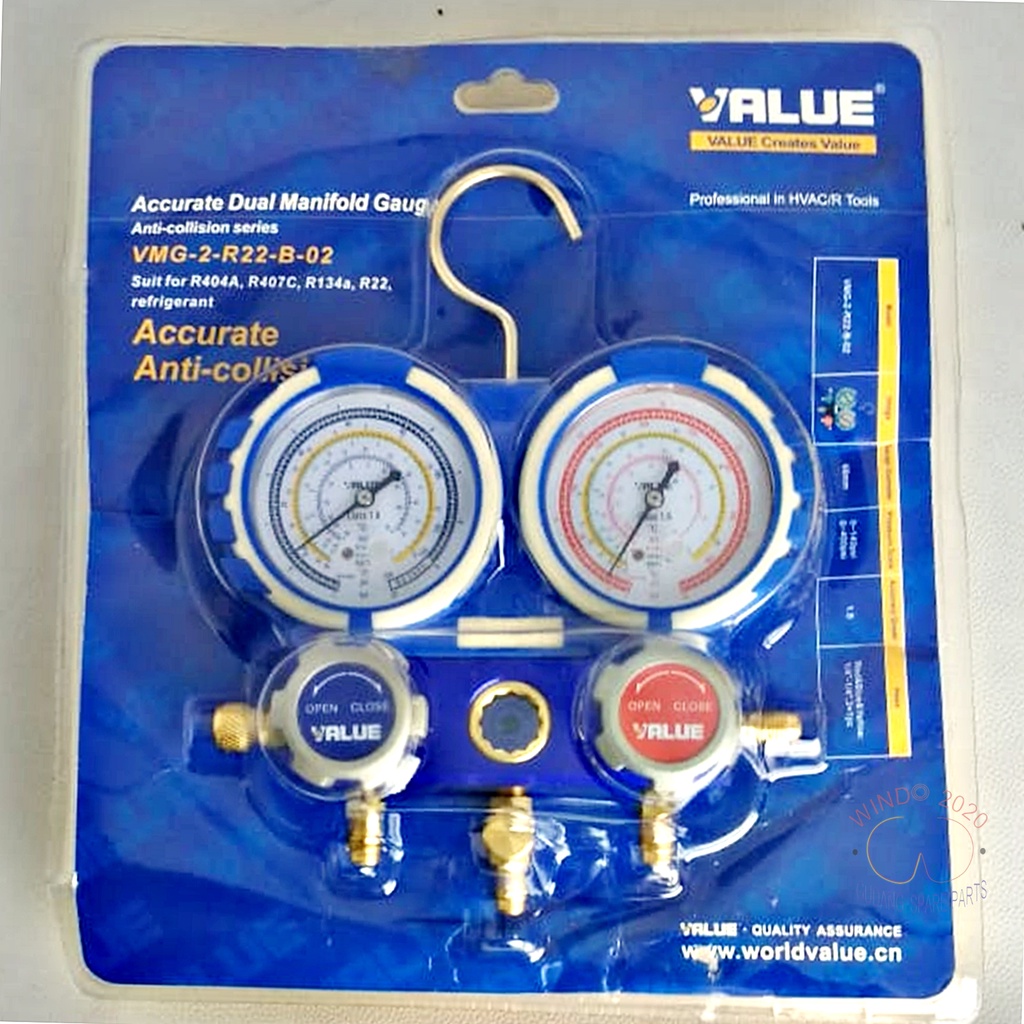 MANIFOLD DOUBLE R22 SET | MANIFOLD ANALYSER R22 VALUE | MANIFOLD VALUE ...