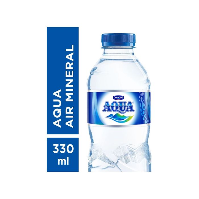 AQUA 330ML. AIR MINERAL BOTOL | Lazada Indonesia
