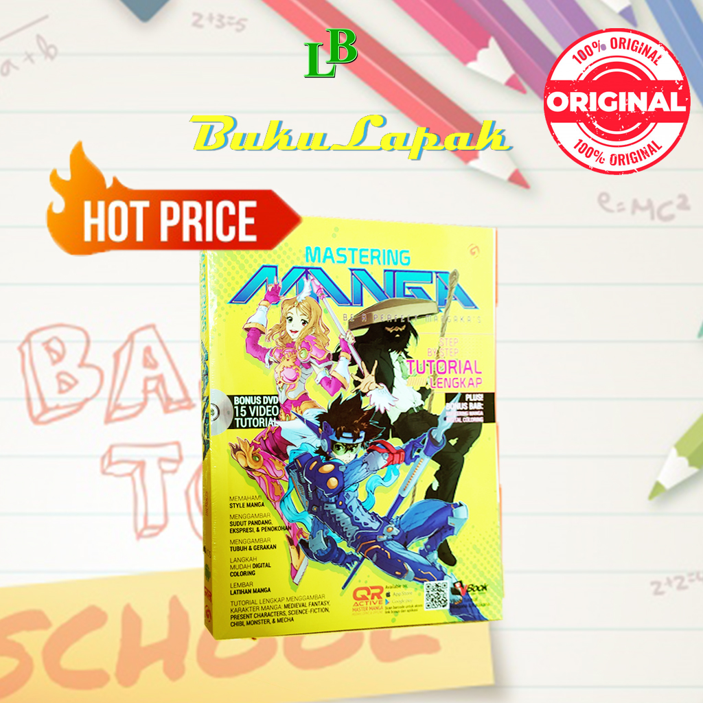 Mastering Manga -Tutorial Lengkap menggambar Komik Manga Step By Step ...