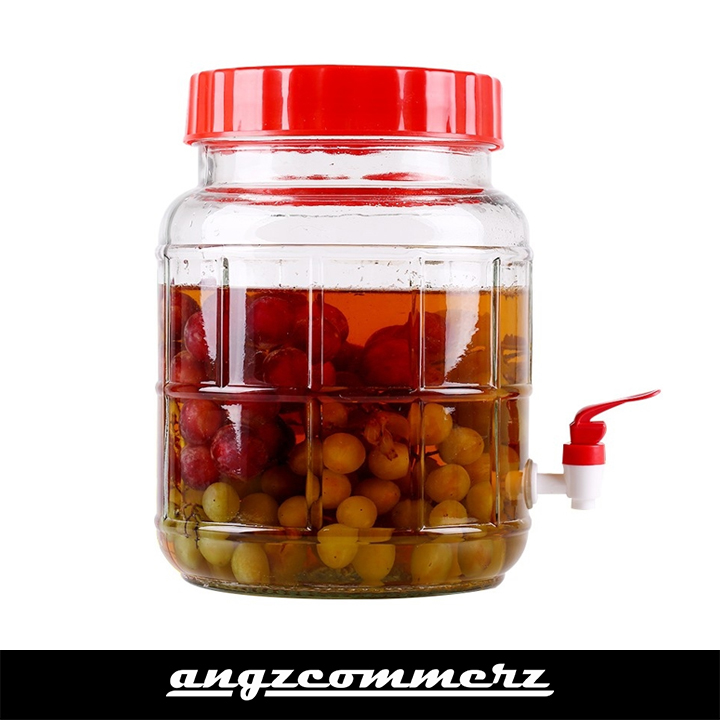 Toples Kaca Fermentasi Minuman Asinan Manisan Fermenter Jar | Lazada ...