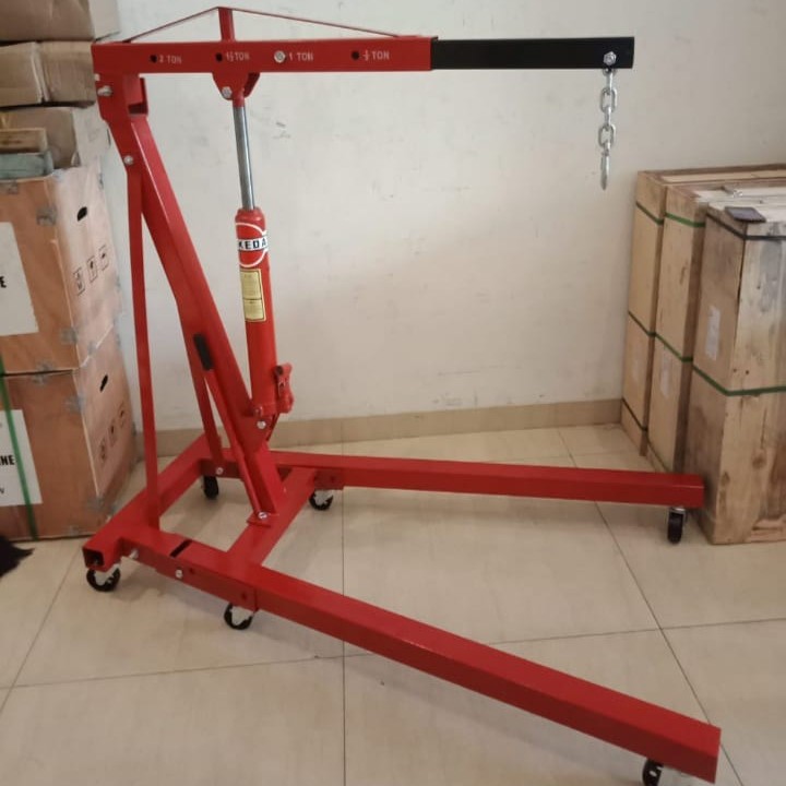 Engine Crane Kapasitas 2 Ton Alat Angkat Mesin Mobil | Lazada Indonesia