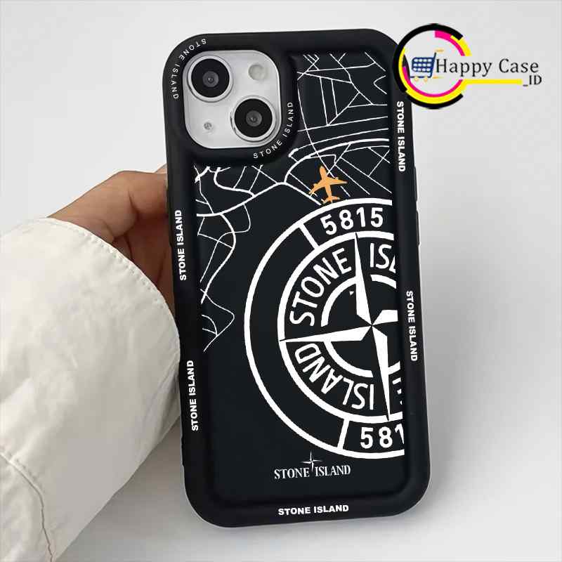 SS867 SOFTCASE CASING MOTIF STONE ISLAND UNTUK XIAOMI REDMI A1 A2 5A 5 ...