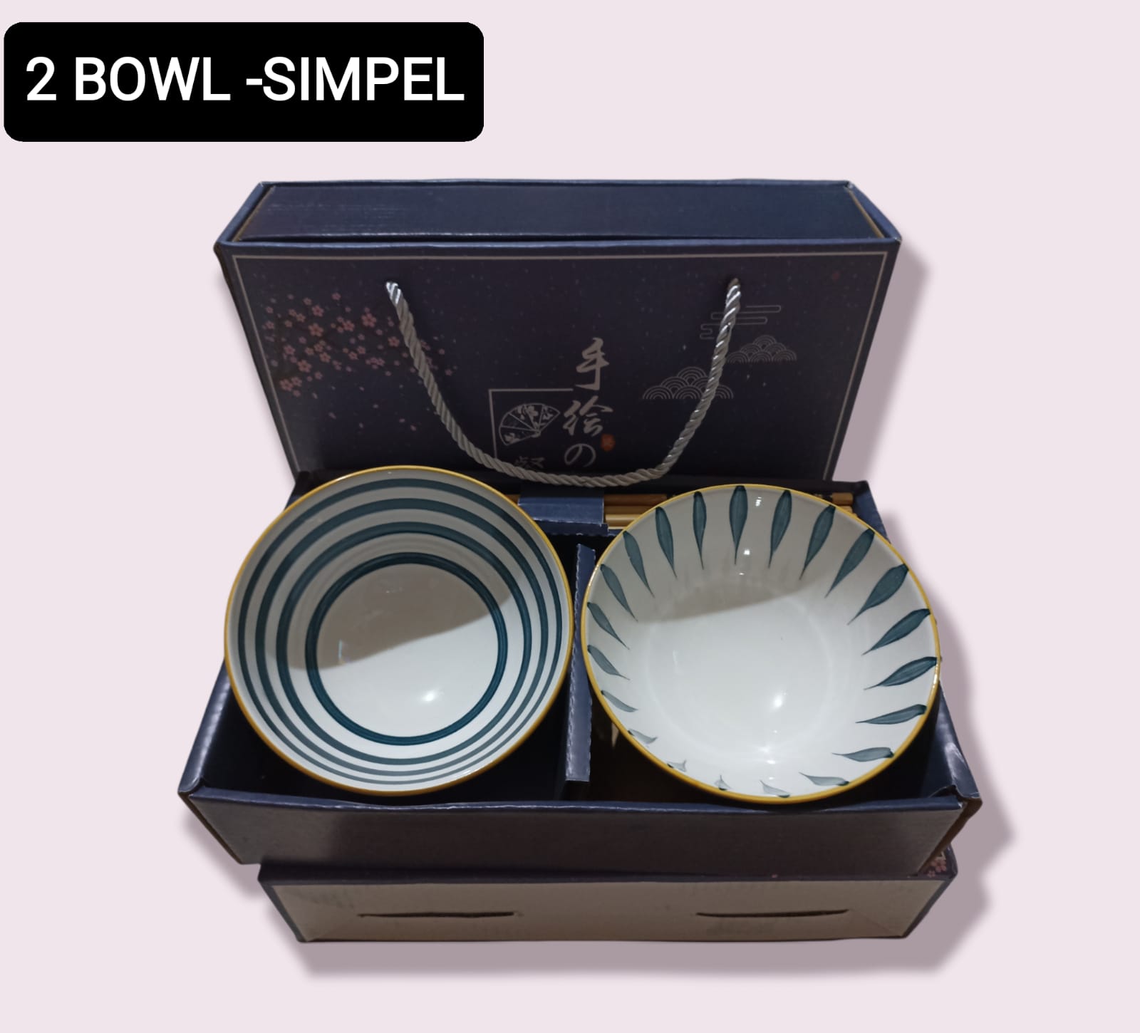 Mangkok Ceramik Set / Bowl Set Japanese Ceramic / Alat Makan Mangkok ...