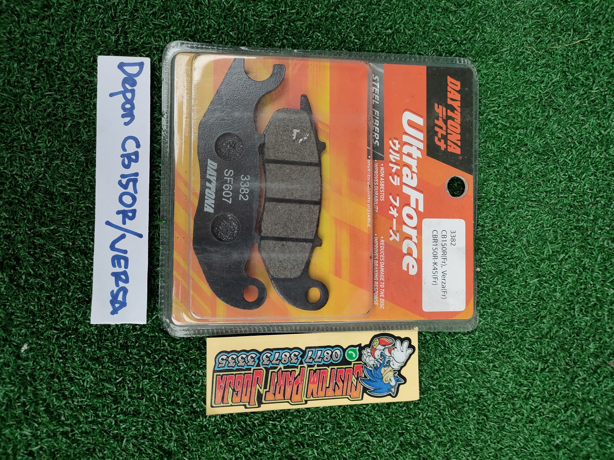 Kampas Rem Depan mega pro Daytona Verza,CB150R, New Mega Pro | Lazada ...