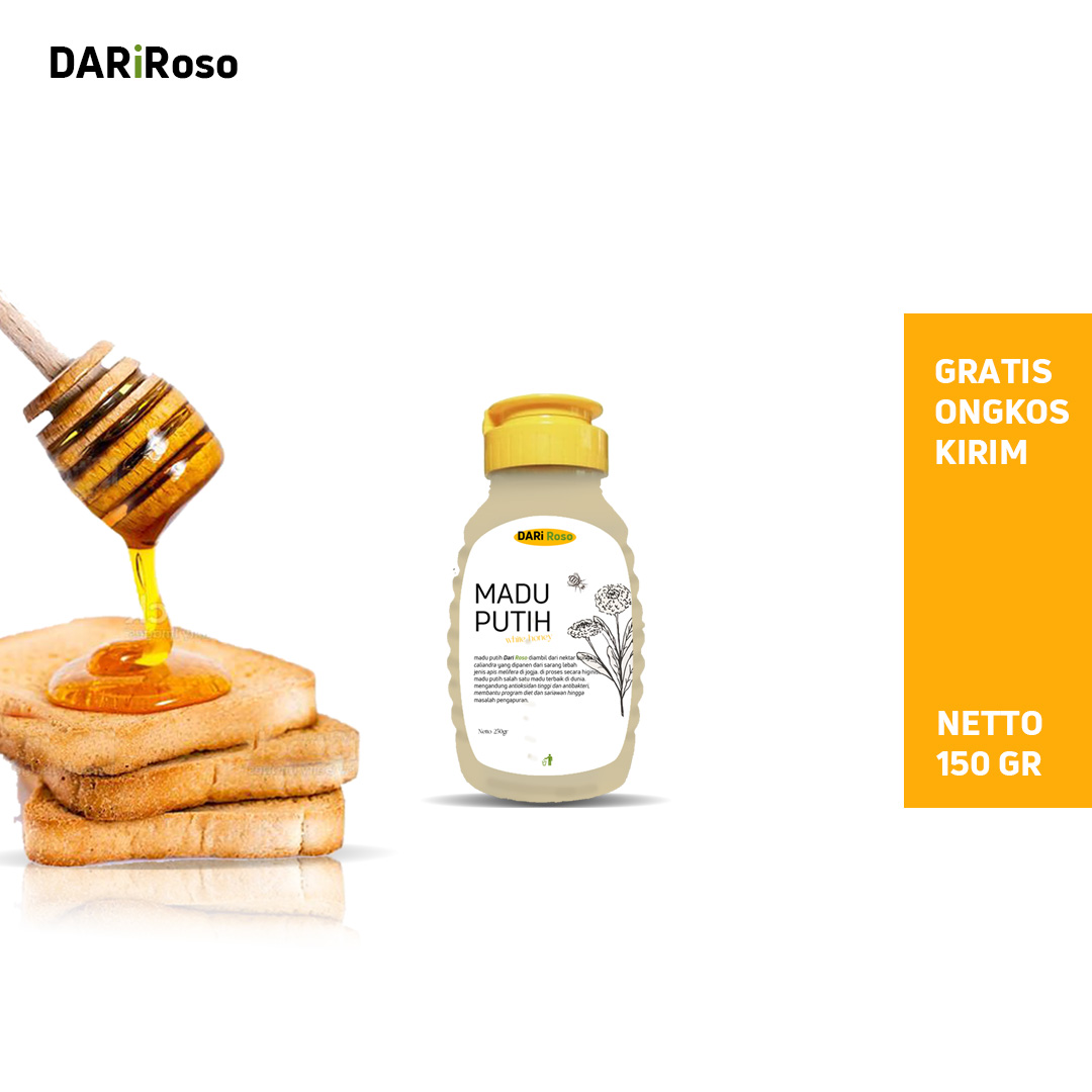 Madu Putih Sumbawa DariRoso 150gr / 150ml | Lazada Indonesia