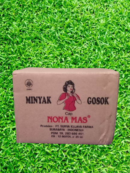 Minyak Gosok Cap Nona Mas Botol Plastik 35 mL 1 Dus/1 Lusin | Lazada ...