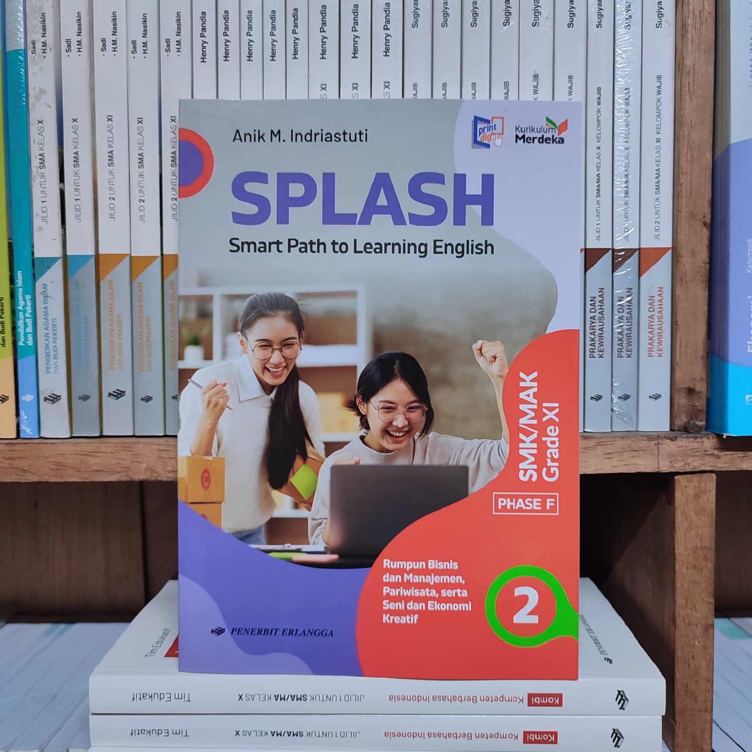 Buku Splash English Rump.bisnis Kelas 2 SMK Kurikulum merdeka Erlangga ...