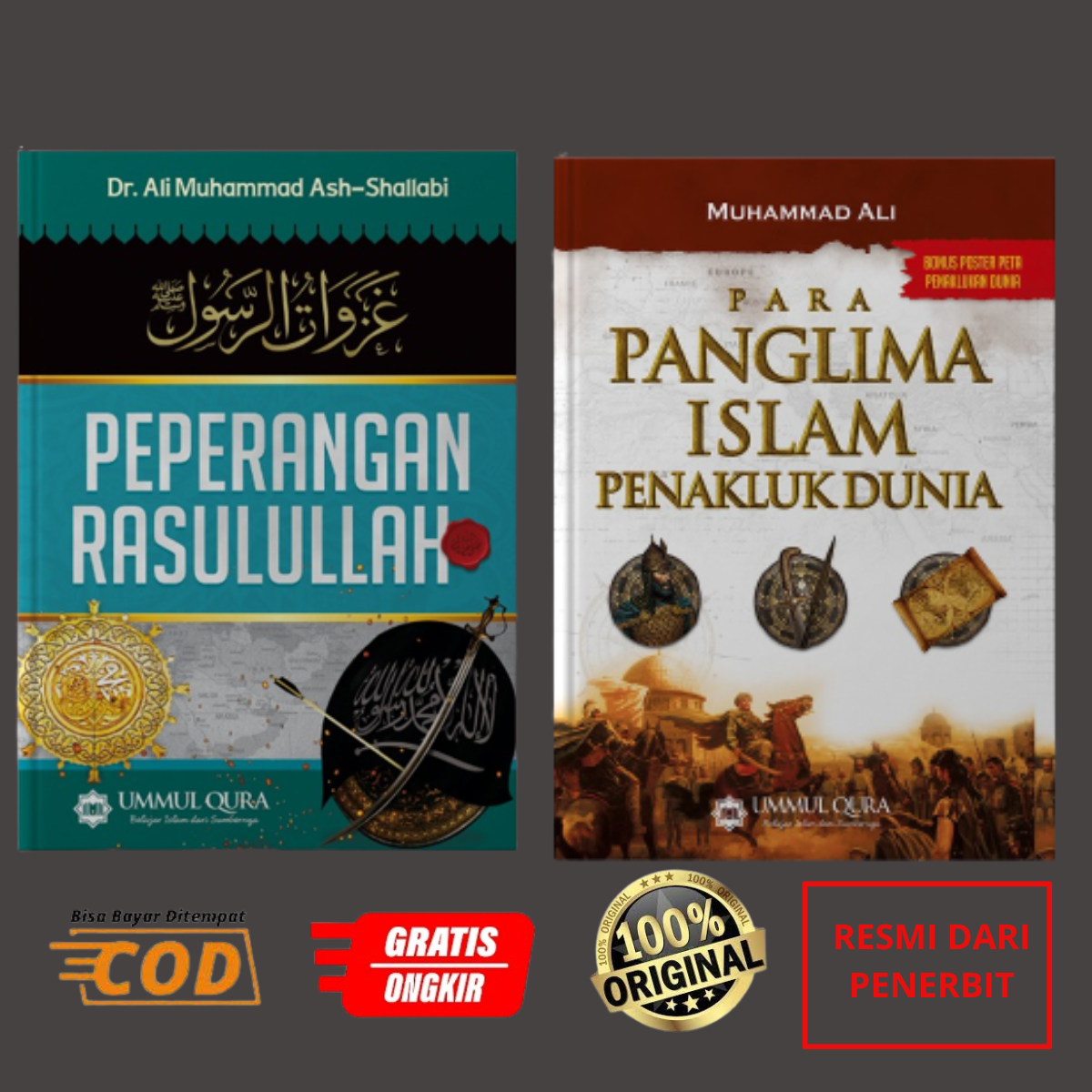 Buku Paket Peperangan Rasulullah & Para Panglima Islam Penakluk Dunia ...