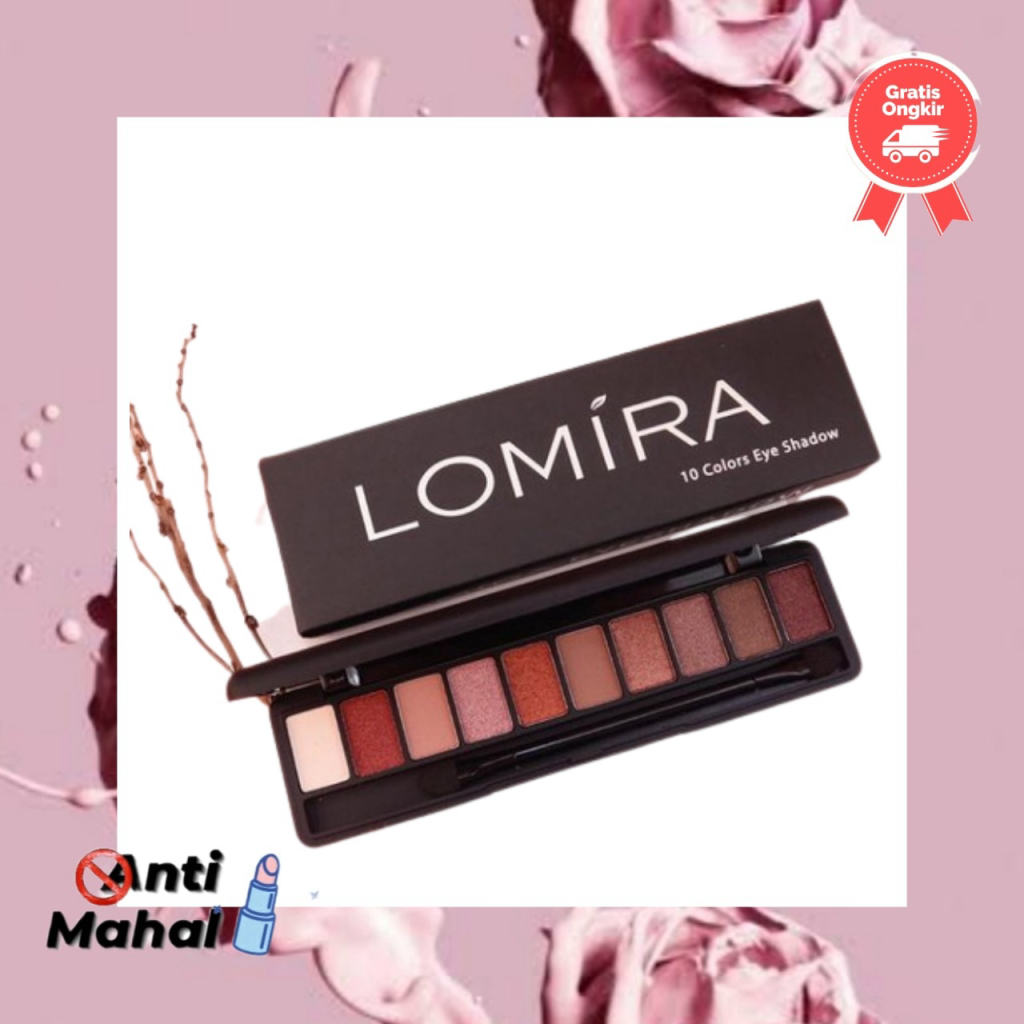 LOMIRA Eyeshadow 10 Colors 10g | Lazada Indonesia