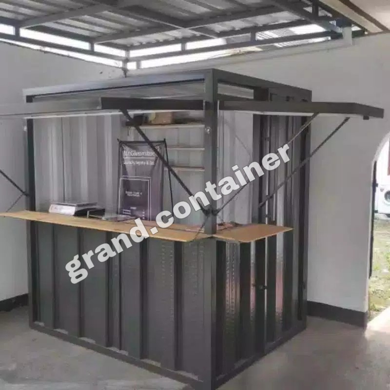 BOOTH CONTAINER UKURAN 120X100X200 CM CAFE CONTAINER WARUNG CONTAINER ...
