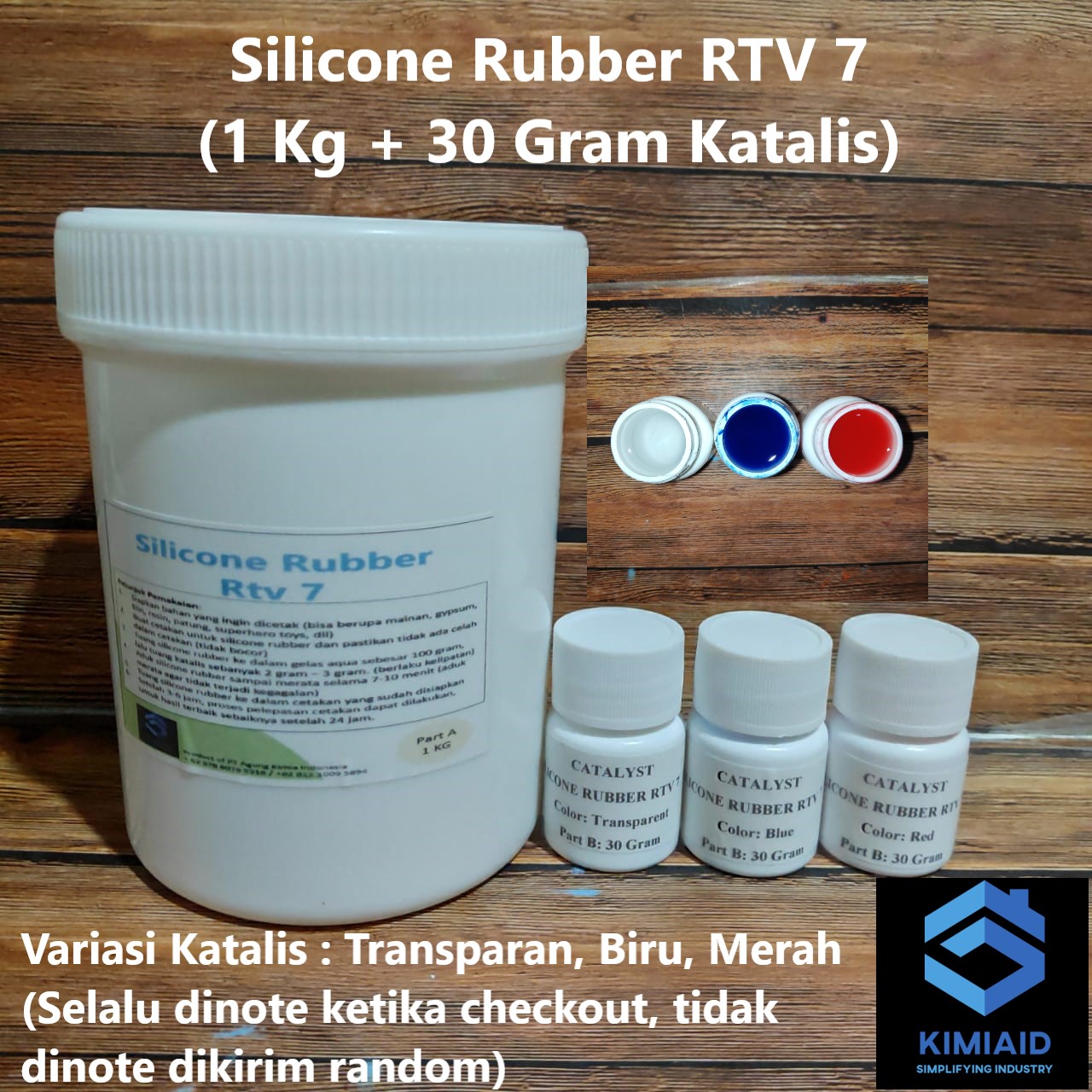 Silicone Rubber RTV - Silicone Rubber RTV 1Kg - Molding - Moulding ...
