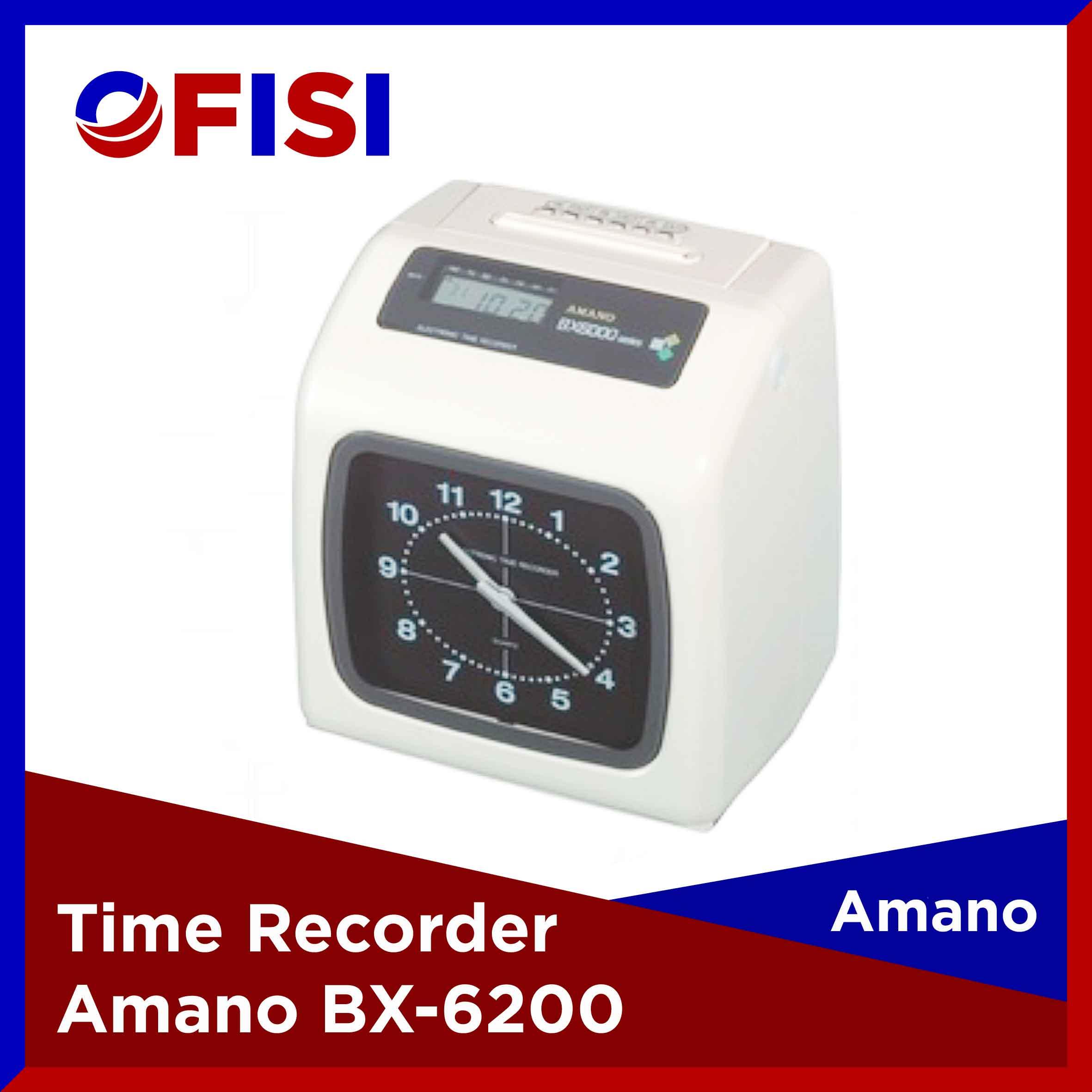 Mesin Absen Manual AMANO BX6200 | Lazada Indonesia