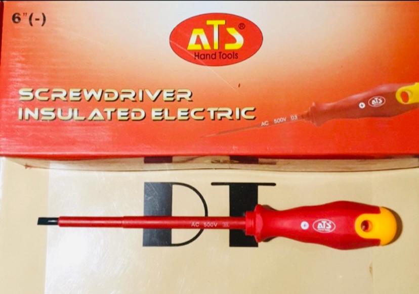 ATS Obeng Elektrik 6in (-) (+) Obeng Listrik 6’’ Plus Minus Electric ...