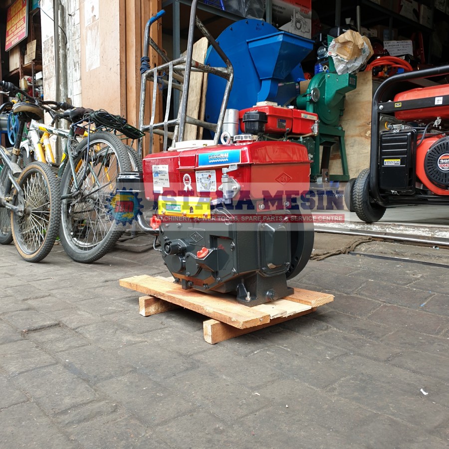 MESIN DIESEL PENGGERAK SERBAGUNA 8PK MESIN TARIK SOLAR DONGHAI R180 ...