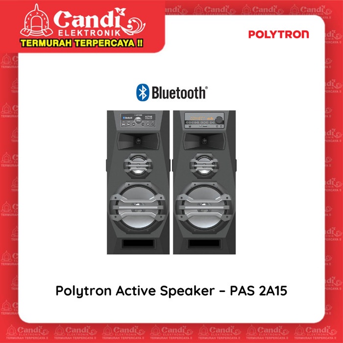 POLYTRON ACTIVE SPEAKER PAS-2A15FMB - Speaker Aktif PAS 2A15 /-FMB | Lazada Indonesia