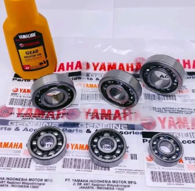 bearing laher gearbox rasio 6set + oli mio m3 mio s mio z fino 125 ...