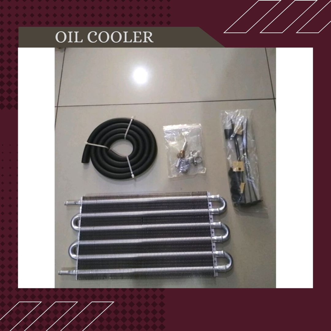 Oil Cooler Matic 7 Row (Hitam) | Lazada Indonesia