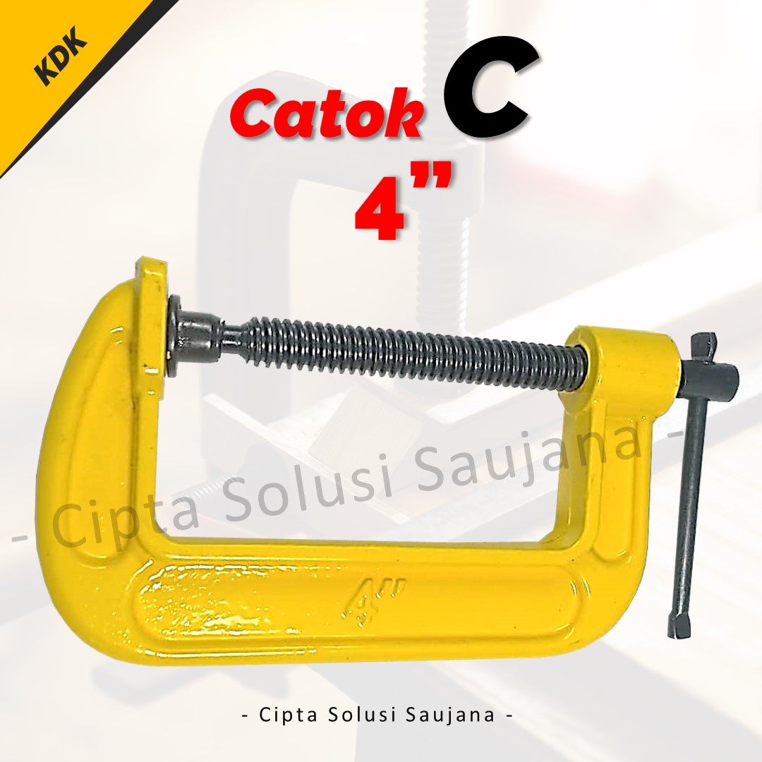 4 IN CATOK C KLEM C CATOK KAYU C CLAMP PENJEPIT KAYU ALAT PRESS KAYU ...