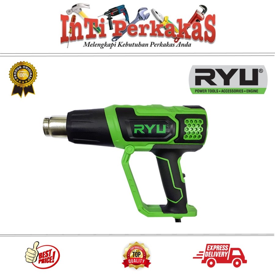 TEKIRO RYU HEAT GUN HOT GUN RYU RHG 600-3 MESIN PEMANAS - RYU RHG600-3 ...