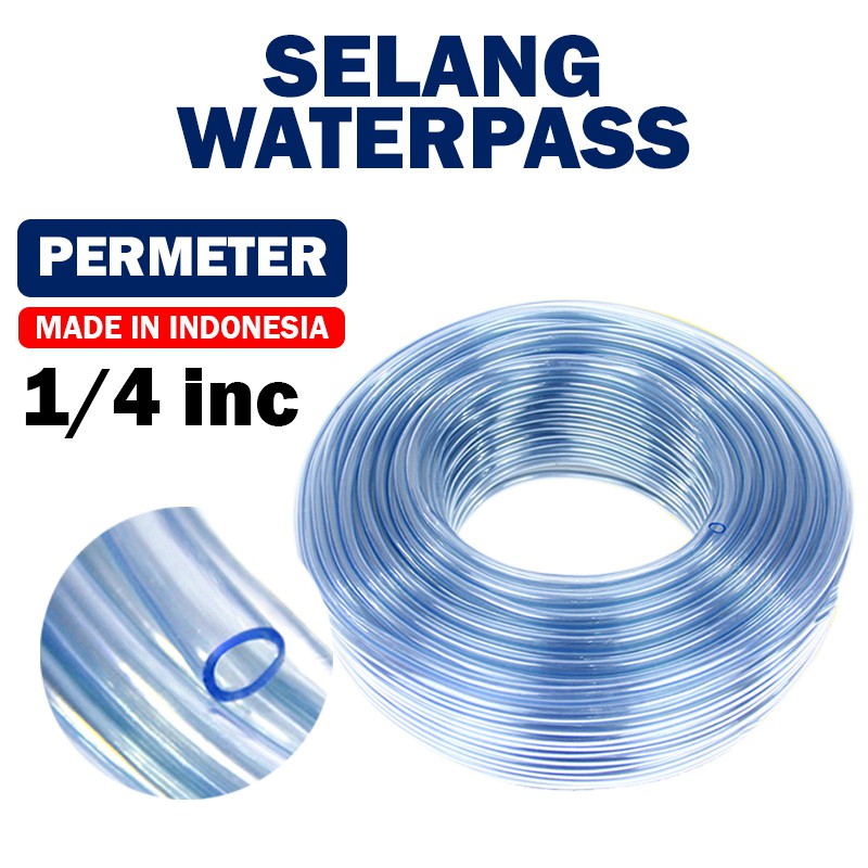 Selang air waterpas meteran ukuran 14" sedang tebal transparan | Lazada ...