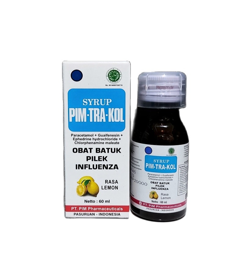 PIM TRA KOL LEMON 60 ML | Lazada Indonesia