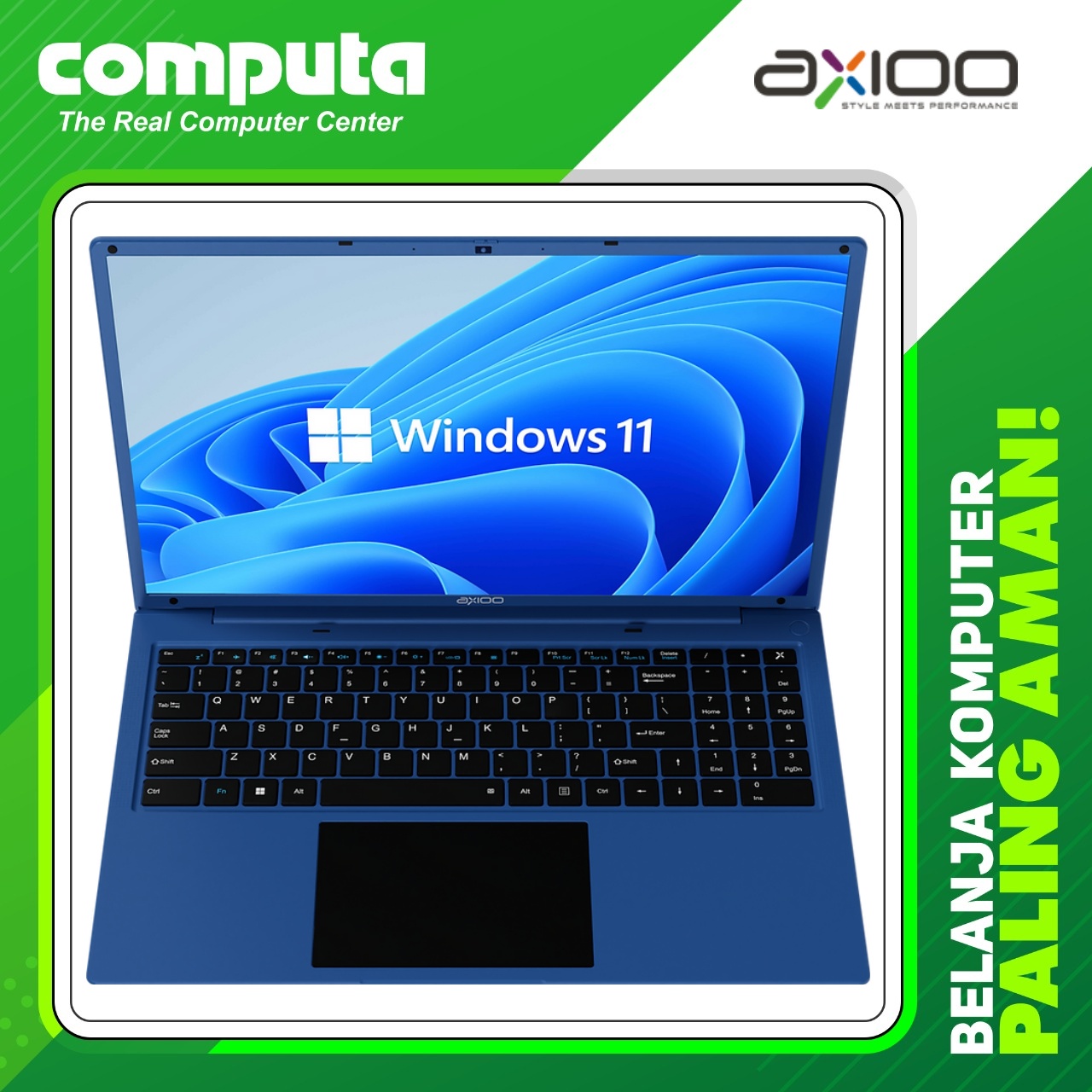 Axioo MYBOOK SAGA 12 16" 2.5K; i5-1240P 8/16GB 256/512GB; Win 11 Pro ...