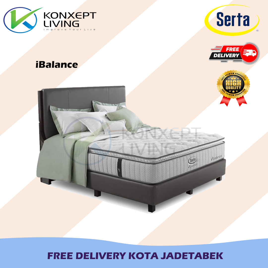 Springbed Serta iBalance - 160x200 Full Set Springbed | Lazada Indonesia