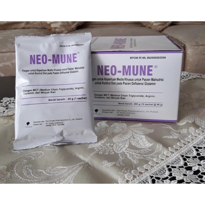 NEO MUNE SUSU VANILLA UNTUK MALNUTRISI PASIEN 1 BOX ISI 10 SACHET ...