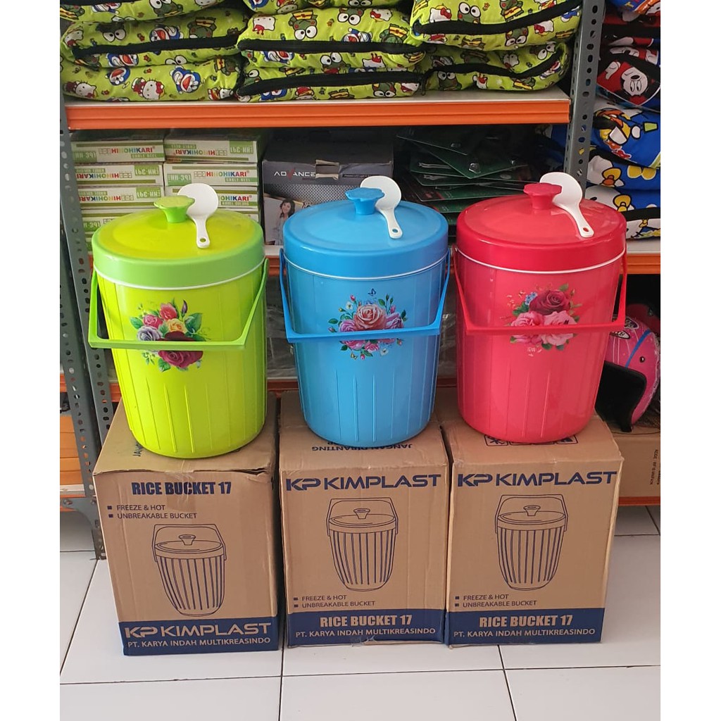 Rice Bucket 17 Liter Kimplast Lazada Indonesia