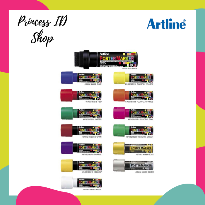 ARTLINE SPIDOL POSTER MARKER EPP-30 | Lazada Indonesia