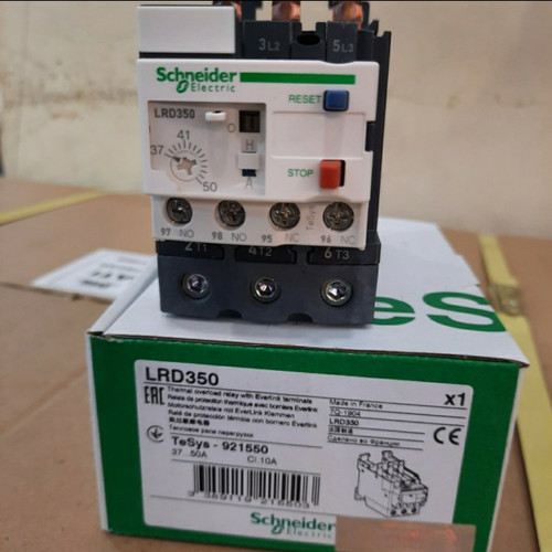 Schneider Thermal Overload Relay TeSys D LRD350 / LRD-350 ( 37-50A ...