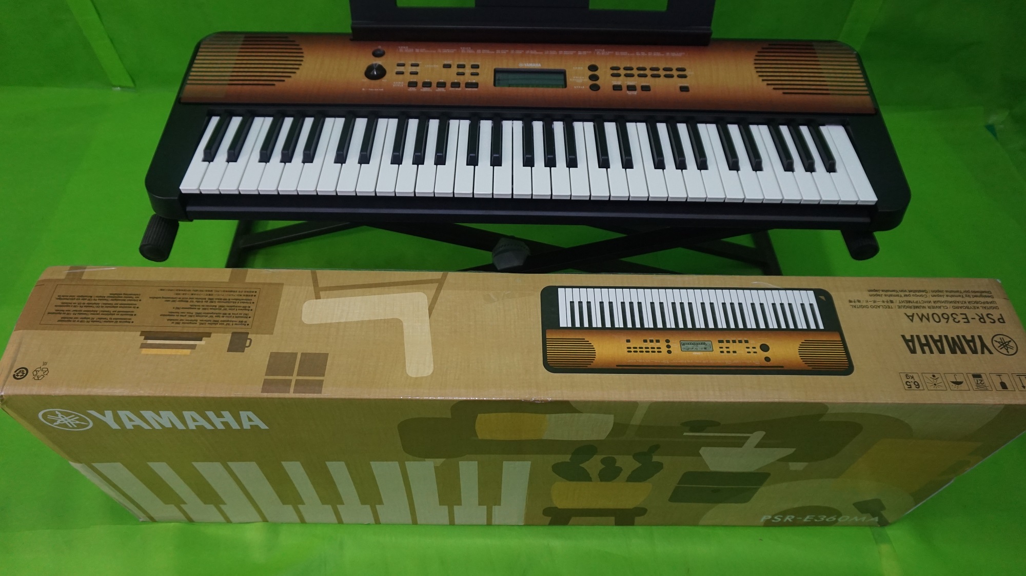 Harga cuci gudang PSR E 360 original E360 Keyboard Yamaha PSR E-360 ...