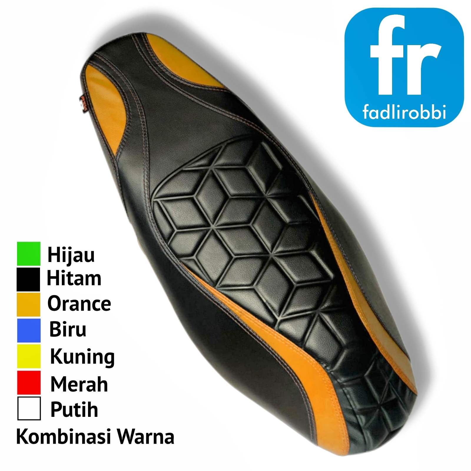 kulit jok motor DIAMOND sarung jok motor beat/vario/scopy/pcx/nmax ...