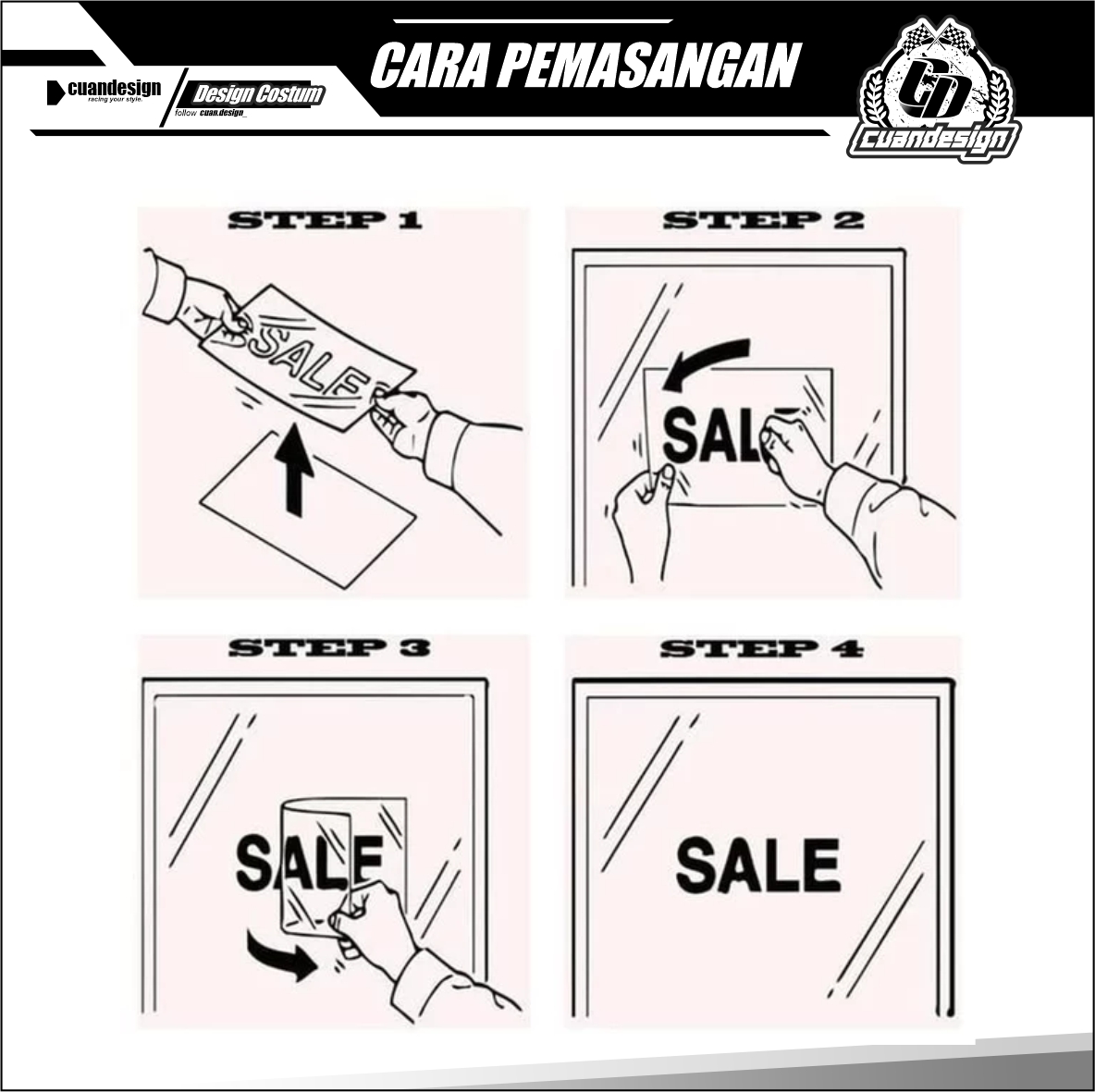 CUTTING STIKER KAMPUS UT UNIVERSITAS TERBUKA STICKER KACA MOBIL MOTOR ...