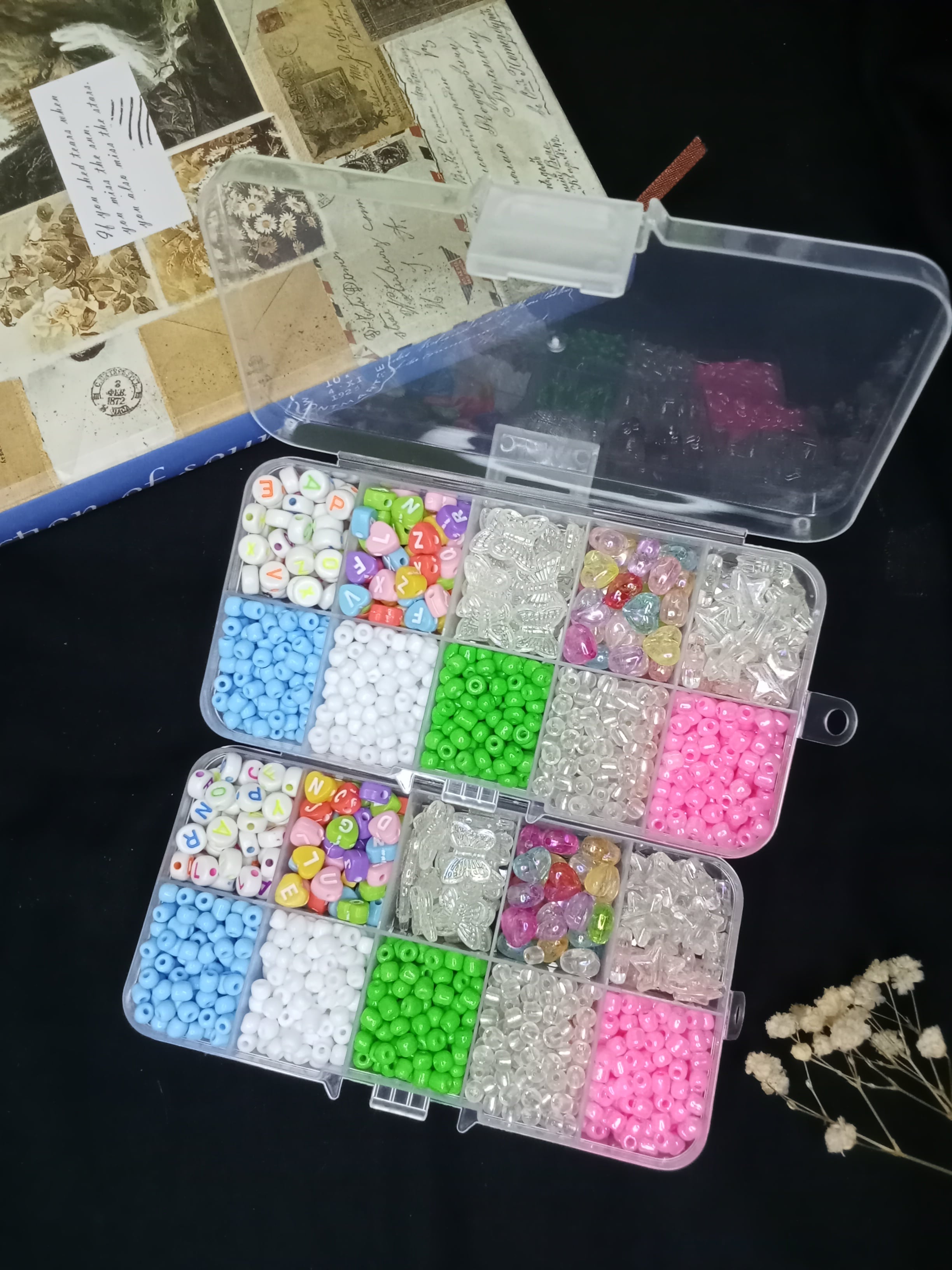 Manik Manik 1 Set Kotak Lengkap Dengan Tali Manik Butterfley Murah ...