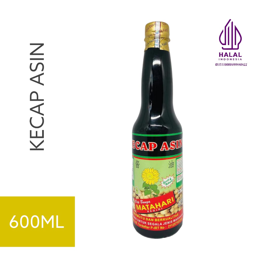 Kecap Asin (600ML) HALAL 100% | Lazada Indonesia