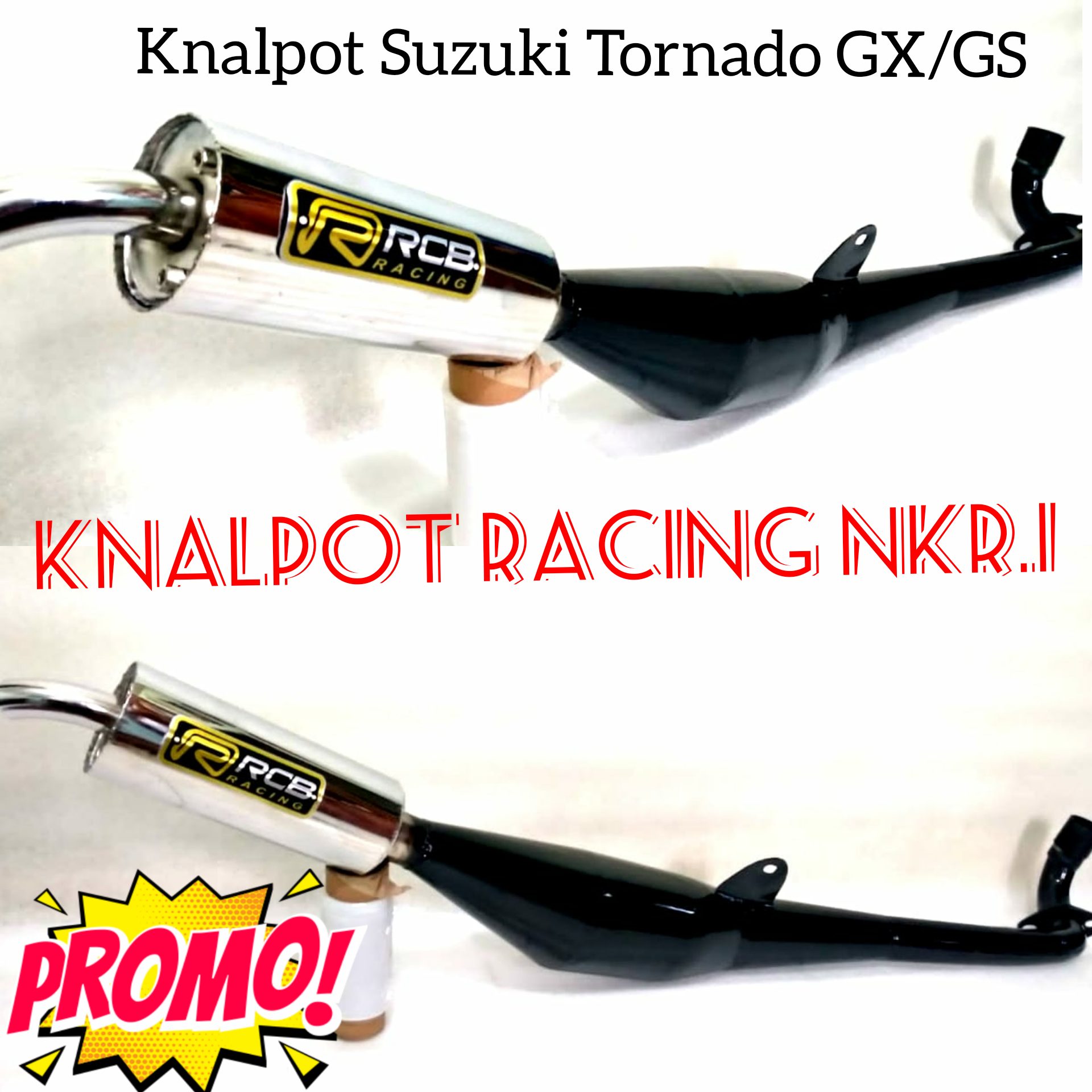 Knalpot Suzuki Tornado GS GX standar racing RCB suara garing | Lazada Indonesia