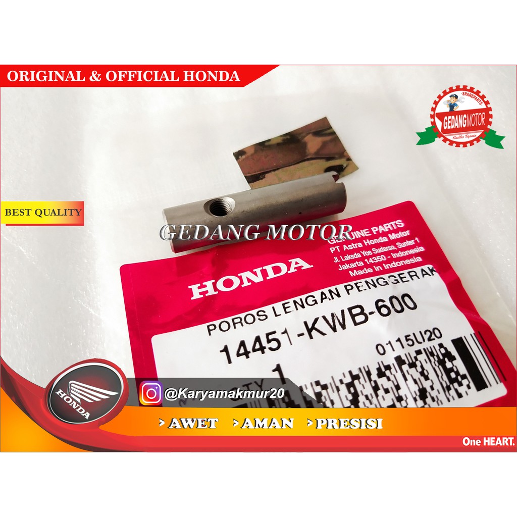 AS PEN TEMPLAR PELATUK KLEP BLADE ORIGINAL HONDA 14451-KWB-600 | Lazada Indonesia