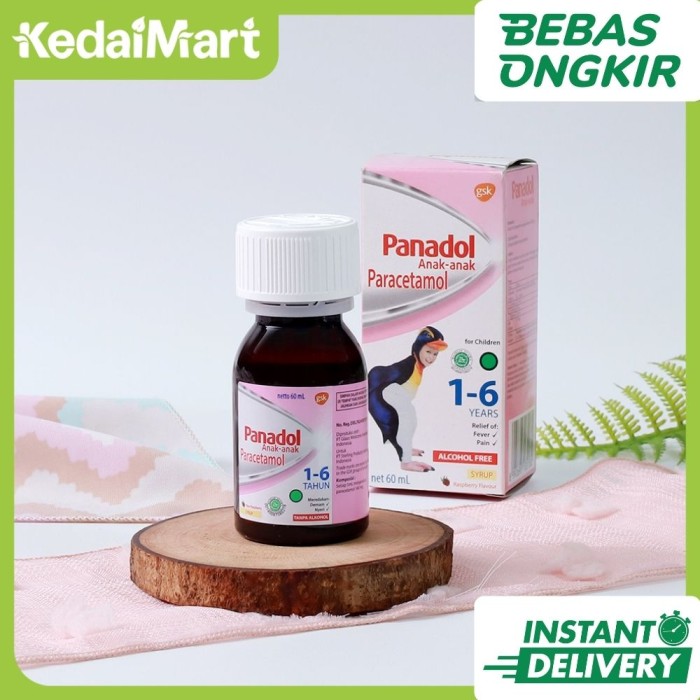 Panadol Syrup Anak-anak Paracetamol 60 ml | Lazada Indonesia